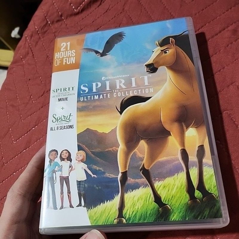 Box DVD Spirit, 9 discos, filme + série completa IMPORTADO | Shopee Brasil
