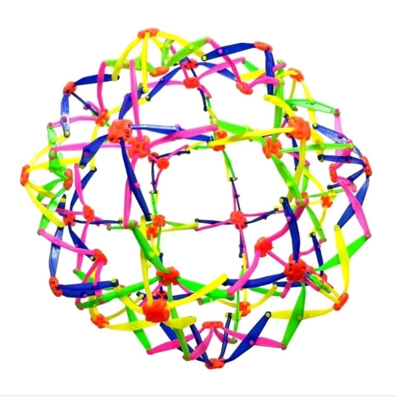Fidget Toy Bola Mágica Maluca Expansível Retrátil Abre E Fecha Ao Jogar ...