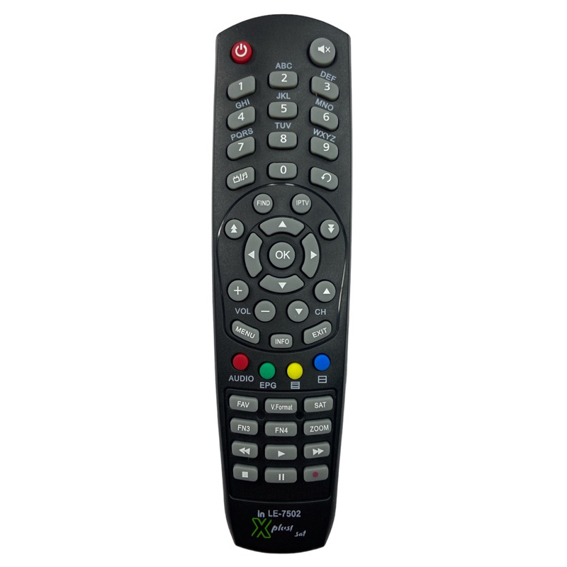 Controle receptor in x plus sat | Shopee Brasil