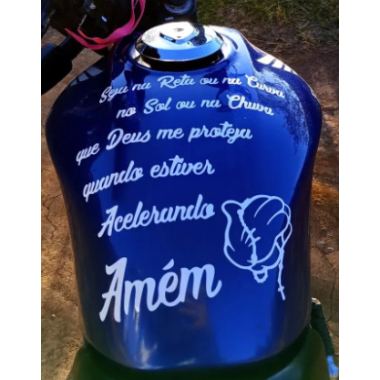 adesivo frase para tanque de moto na cor branca | Shopee Brasil
