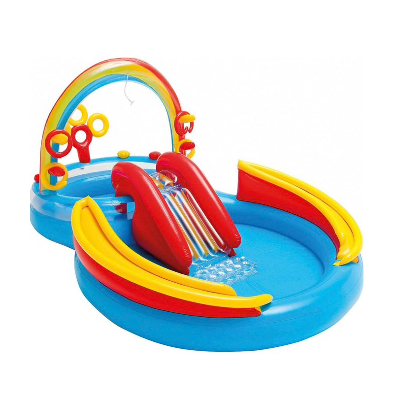 Piscina Infantil Intex 57453 Playground Arco Iris 227 Litros | Shopee ...