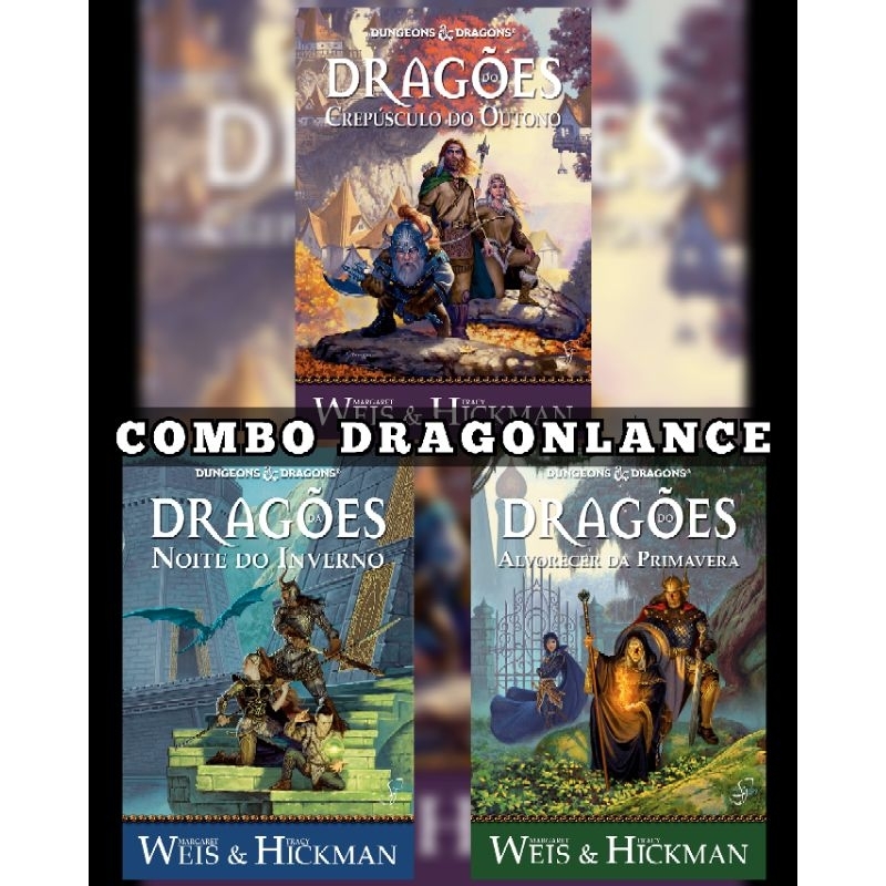 Conjunto Trilogia Dragonlance - RPG | Shopee Brasil