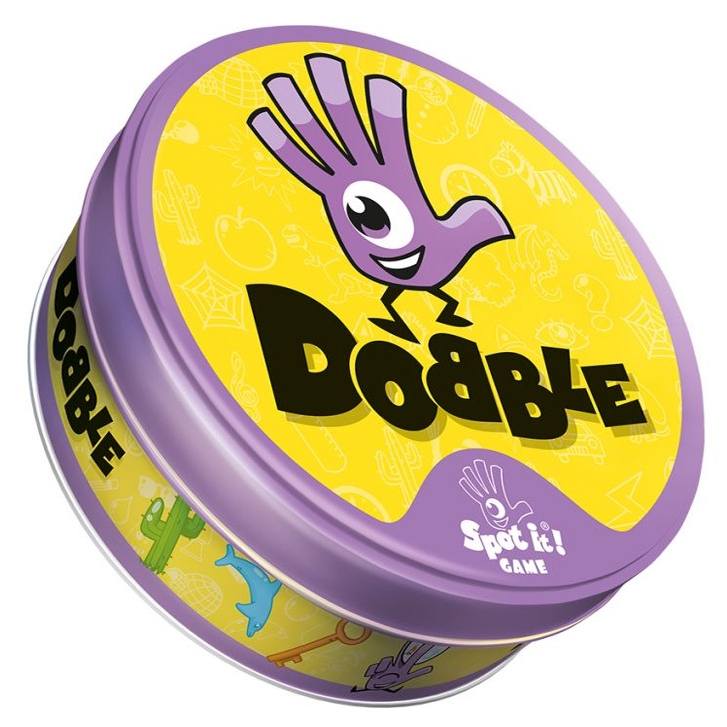 DOBBLE! Jogo De Cartas De Mesa (2-8 Jogadores) Para a Família Toda ...