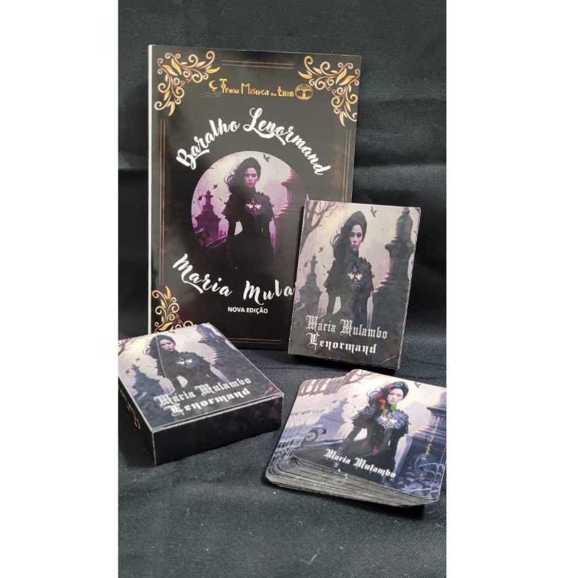 Baralho Maria Mulambo Lenormand | Shopee Brasil