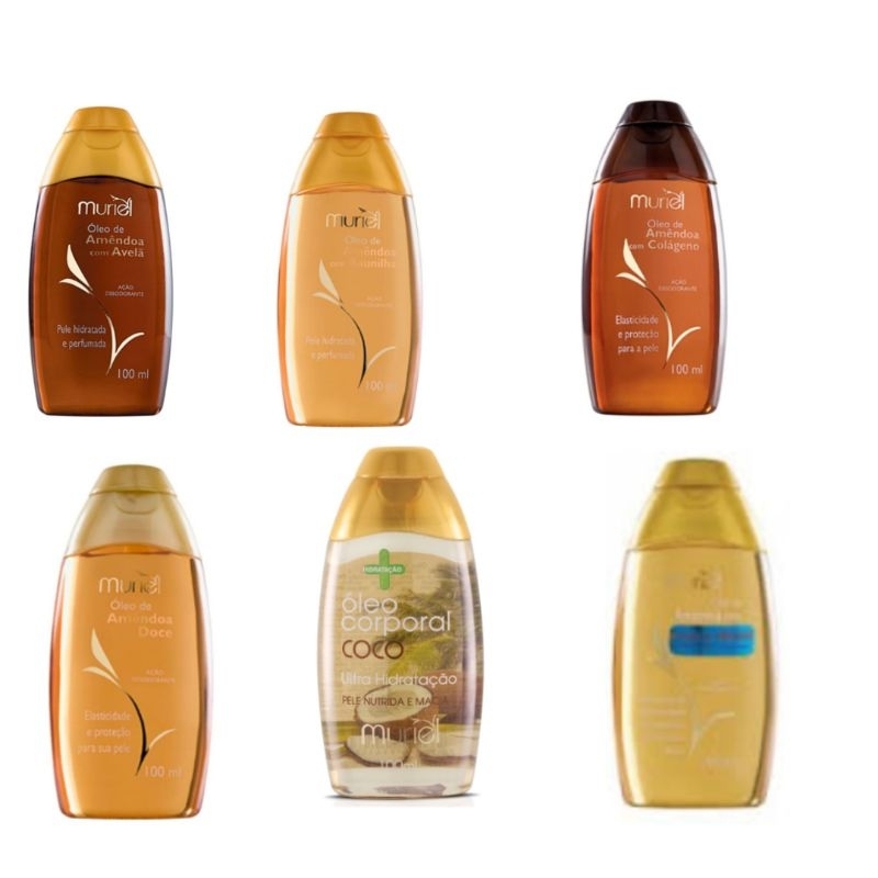 Oleo Corporal Muriel 100Ml | Shopee Brasil