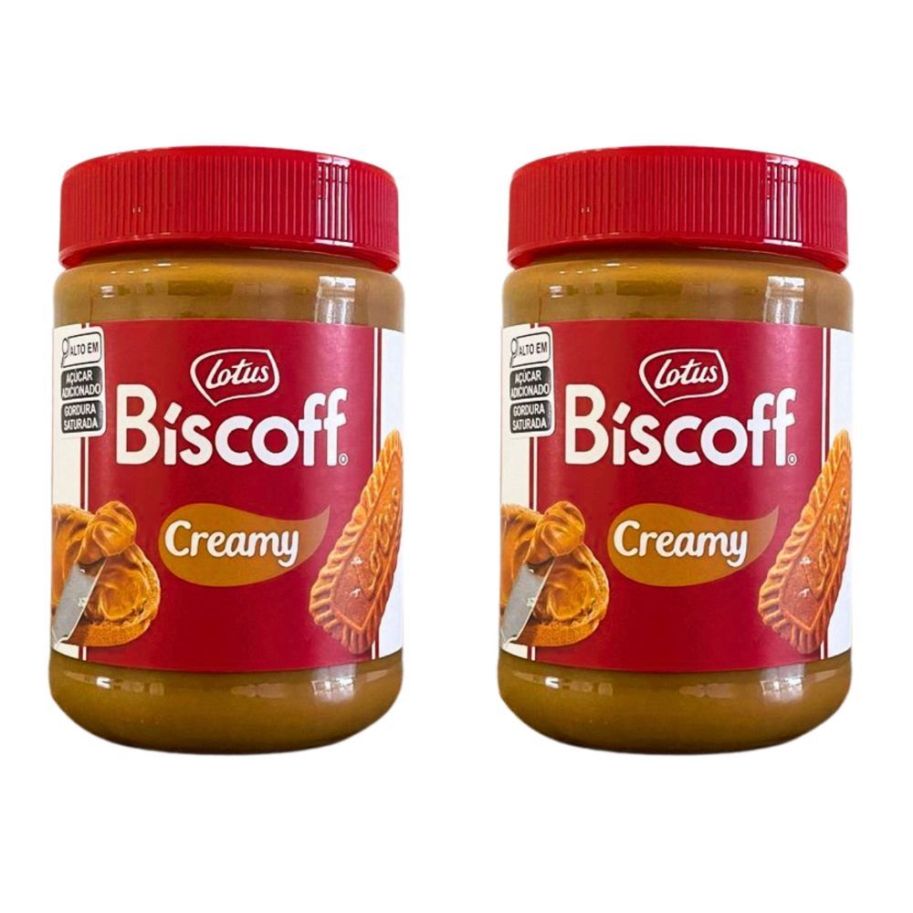 Pasta Lotus Biscoff Cremoso 400g (2 Unidades) | Shopee Brasil