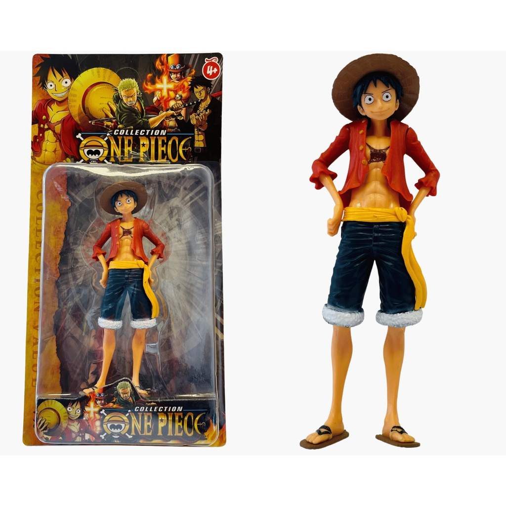 Boneco Luffy Miniatura One Piece | Shopee Brasil