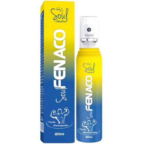 Fluido Massageador Fenaco 120ml Alivio Tensao Muscular | Shopee Brasil