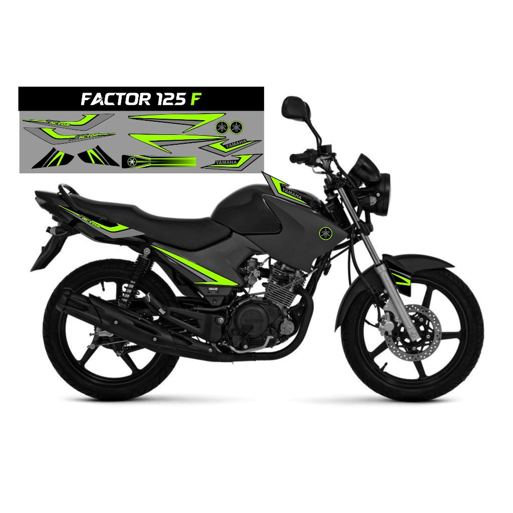 KIT DE FAIXAS PARA FACTOR 125 F | Shopee Brasil