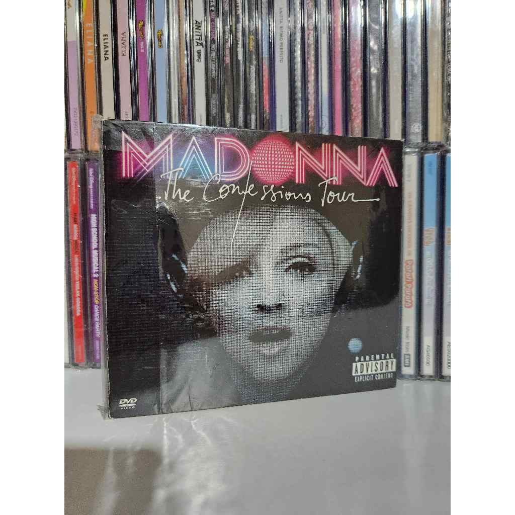 CD+DVD MADONNA - THE CONFESSIONS TOUR | Shopee Brasil