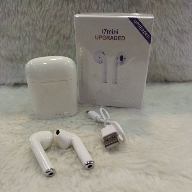 Fone Bluetooth I7-mini Upgraded | Shopee Brasil