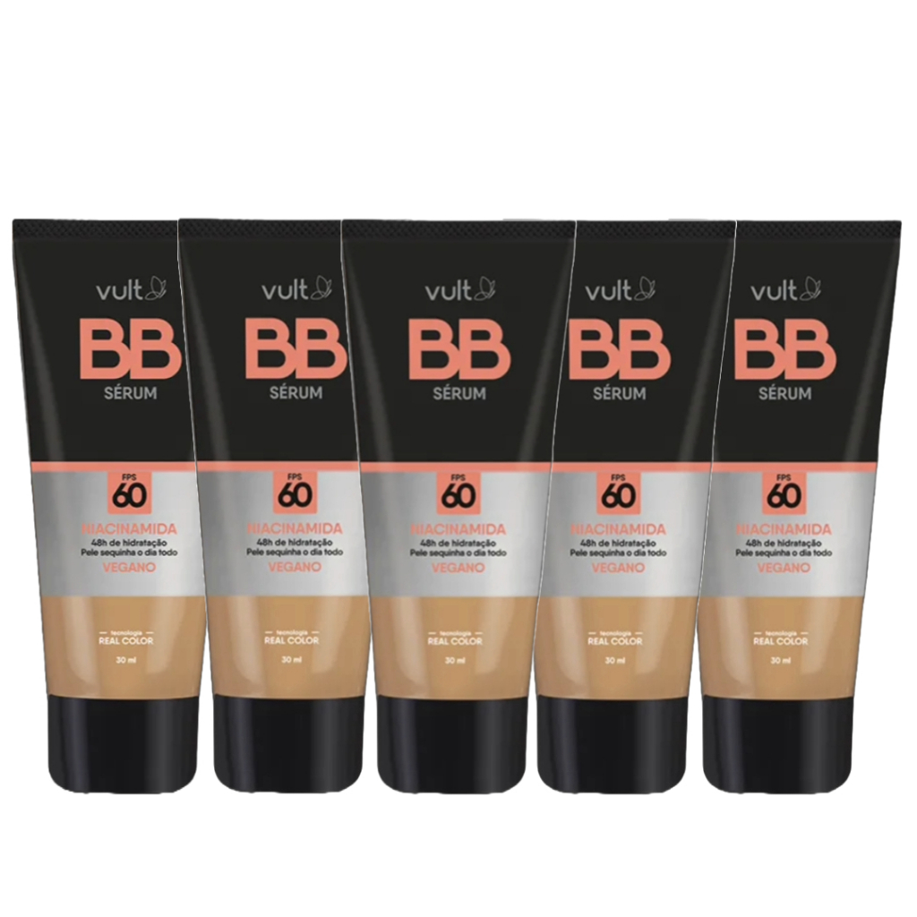 Protetor Solar com Base Bege Médio Vult V230 BB Sérum 30ml | Shopee Brasil