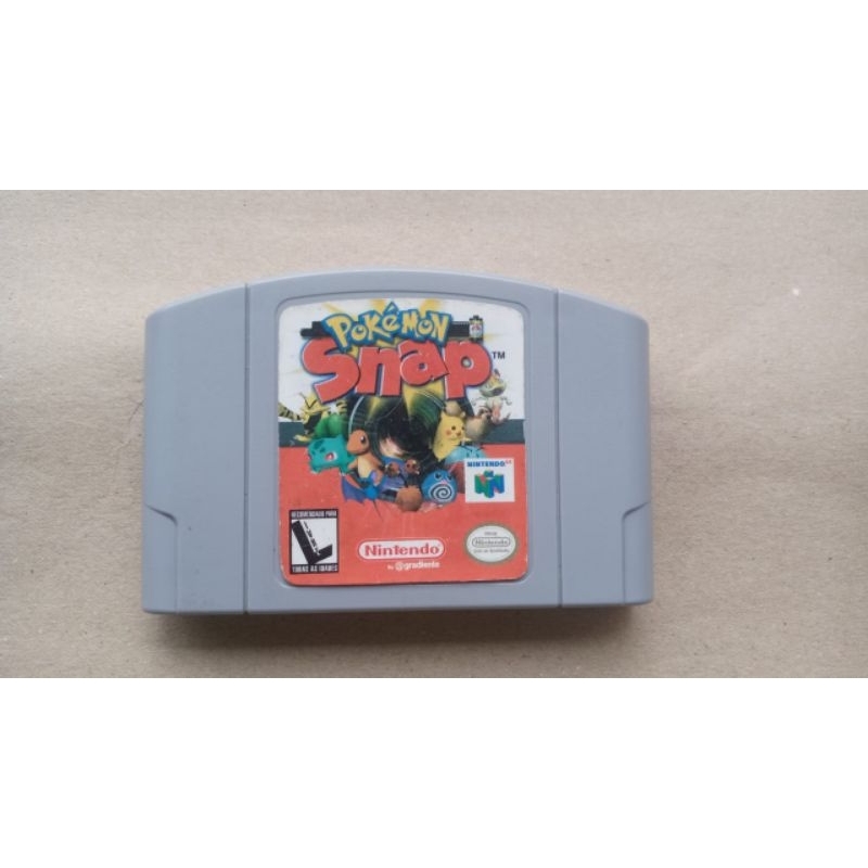 POKEMON SNAP NINTENDO 64 ORIGINAL. | Shopee Brasil