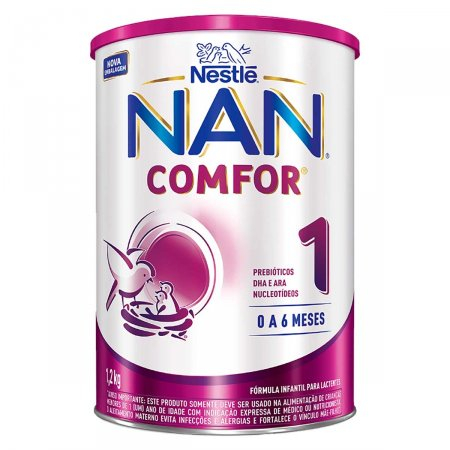 Leite Nan Comfor 1 (0-6Meses) 1,2kg Nestle | Shopee Brasil
