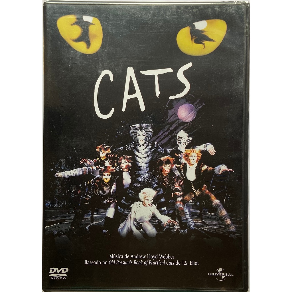 DVD Cats Musical Original Lacrado | Shopee Brasil