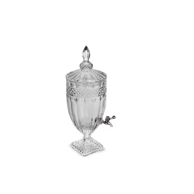 Suqueira Jarra De Vidro Cristal Suco Colon 5 Litros com Torneira ... Suqueira Jarra De Vidro Cristal Suco Colon 5 Litros com Torneira ...