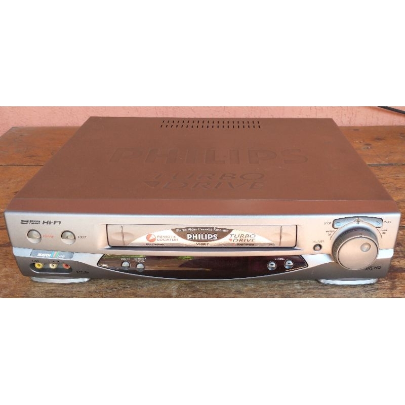 Aparelho VHS Philips - VR857 | Shopee Brasil
