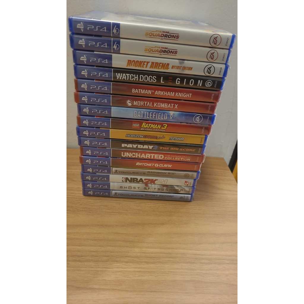 Jogos PS4 Originais Novos Em Mídia Física Jogo Playstation 4 | Shopee Brasil