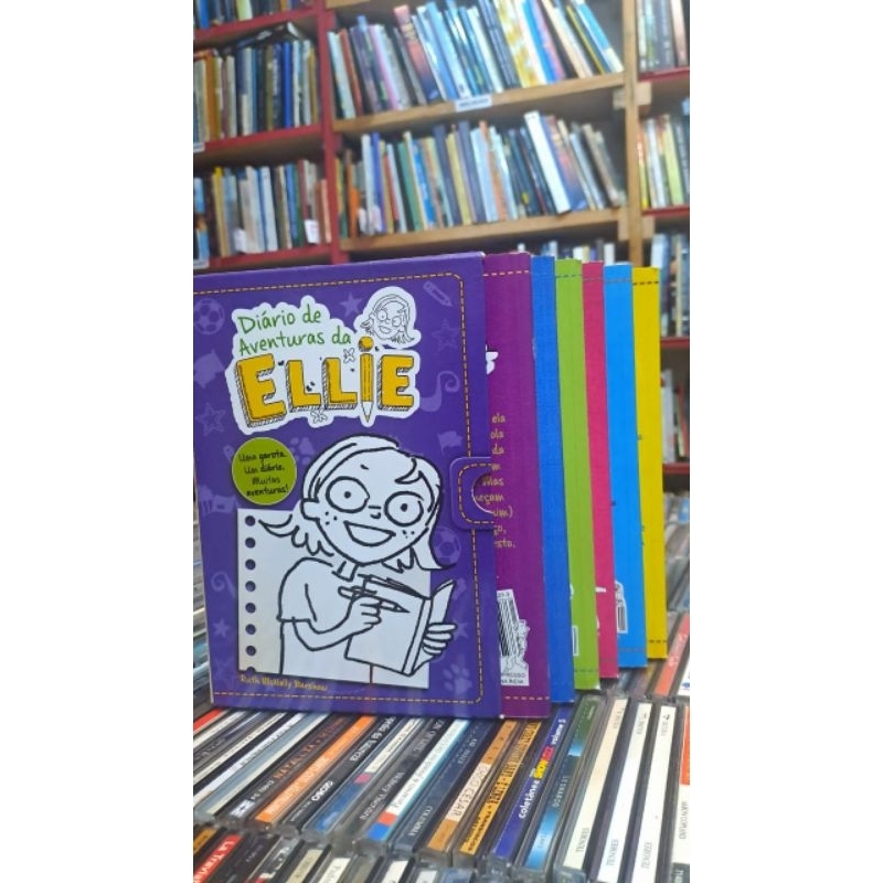 Box diário de aventuras da Ellie. - Ruth Mcnally | Shopee Brasil