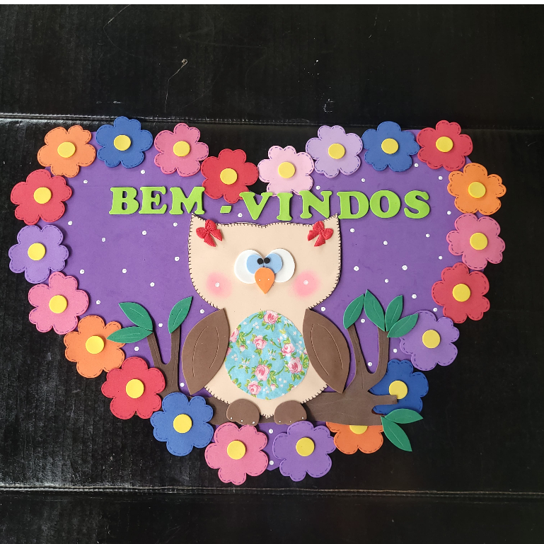 Painel de porta pedagógico,Coruja Eva,painel de eva coruja | Shopee Brasil