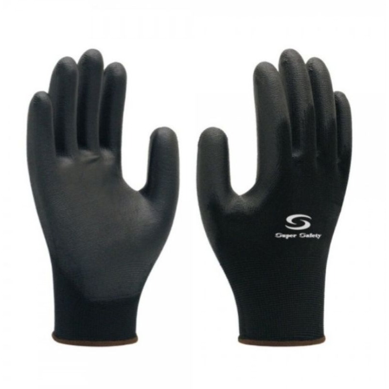 2 Unidades Luva de Segurança Super Safety PU SS1003 revestimento super ...