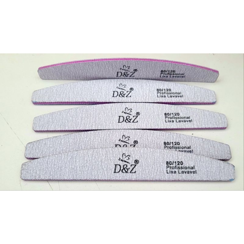 Kit Lixas 100/180 d&z ou opi lavável, utilizadas principalmente na ...