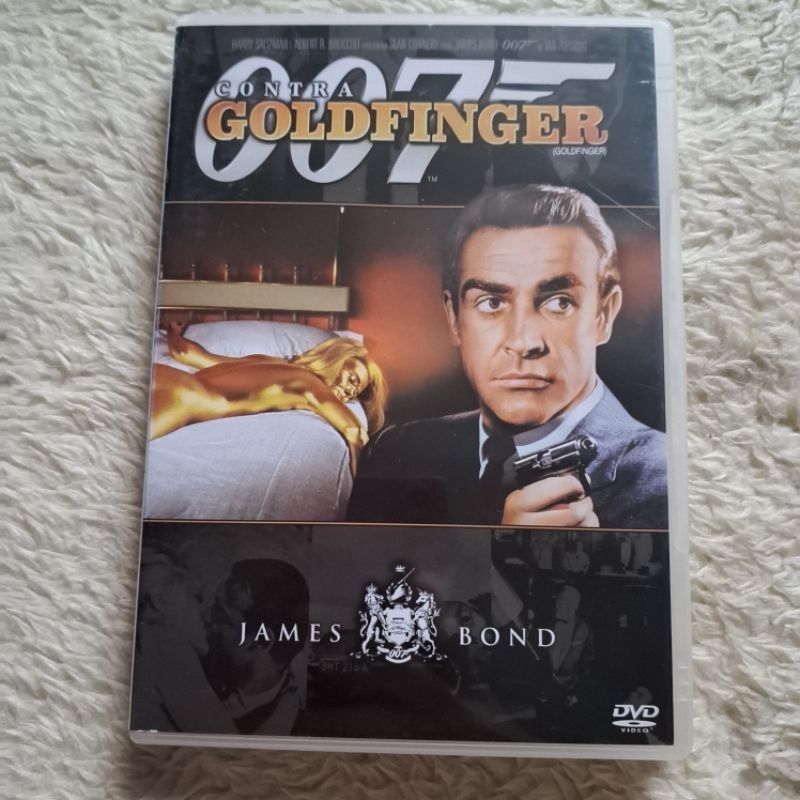 Dvd 007 Contra Goldfinger (1964, James Bond, Sean Connery) | Shopee Brasil