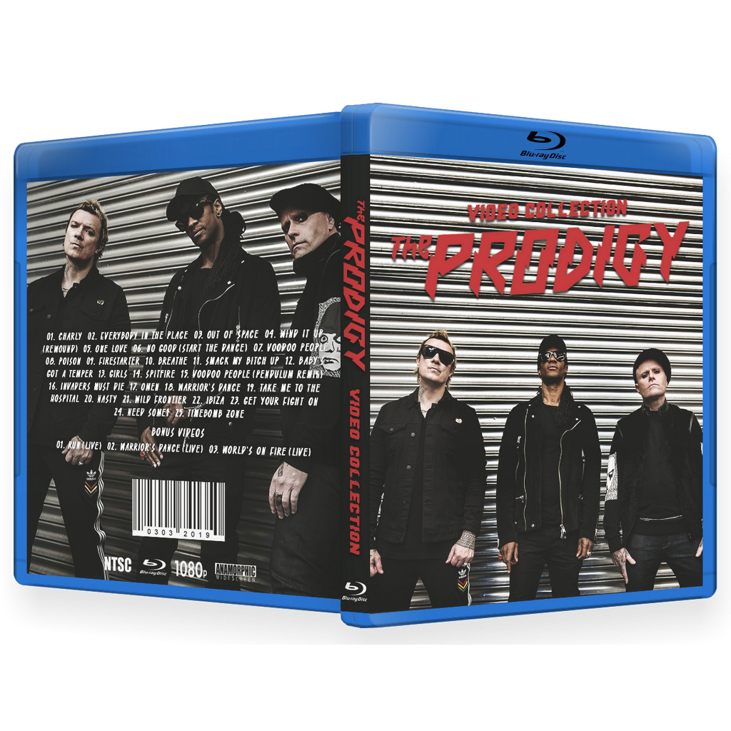 BLU-RAY THE PRODIGY - VIDEO COLLECTION (fan made) | Shopee Brasil