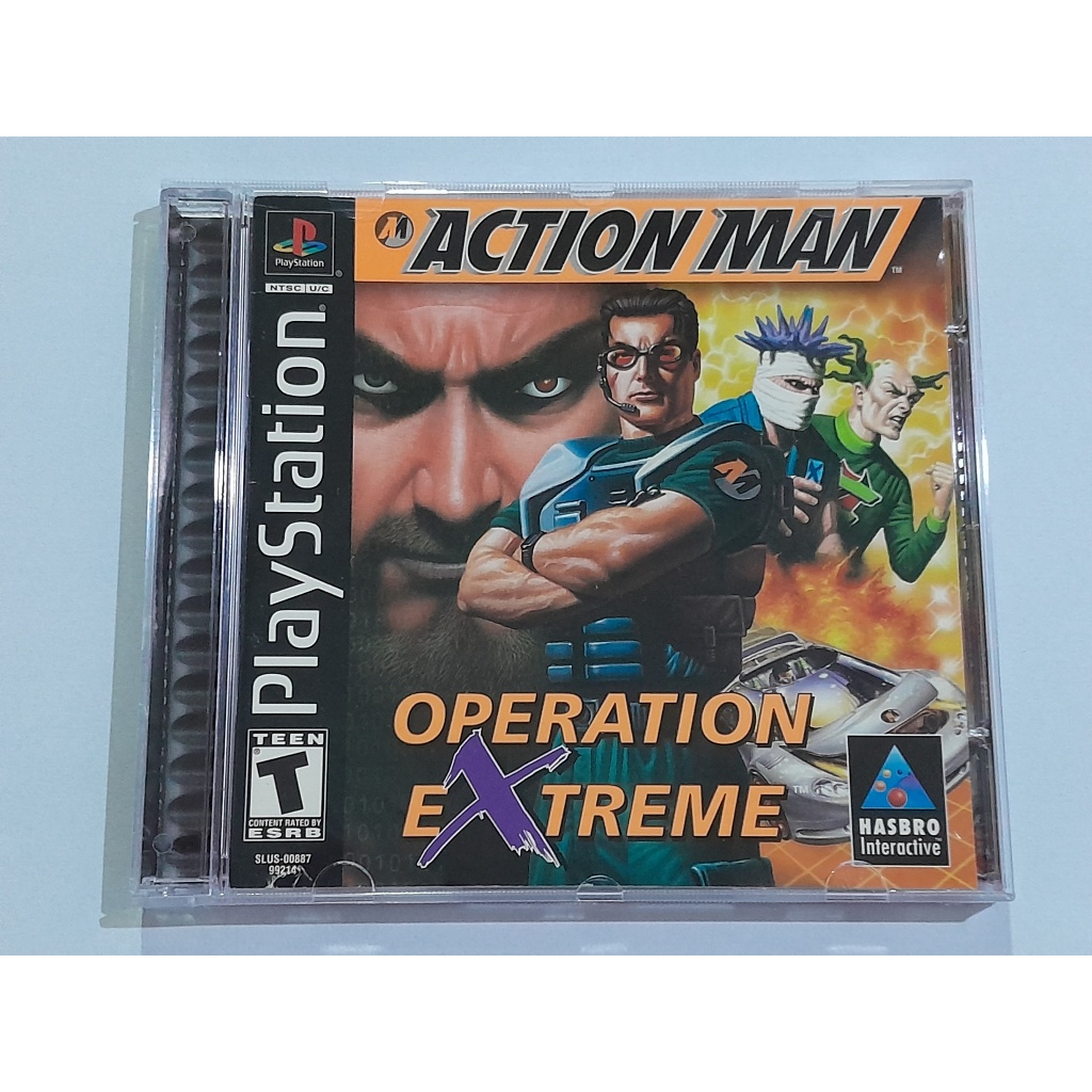 Action Man Operation EXtreme p/ Playstation 1 PS1 Original | Shopee Brasil