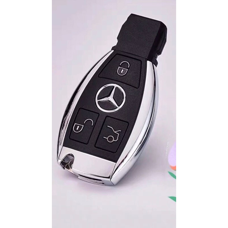chave presença vazia Mercedes bens 3 botões sem logo | Shopee Brasil