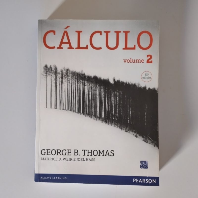 Cálculo George B Thomas/ Volume 2 | Shopee Brasil