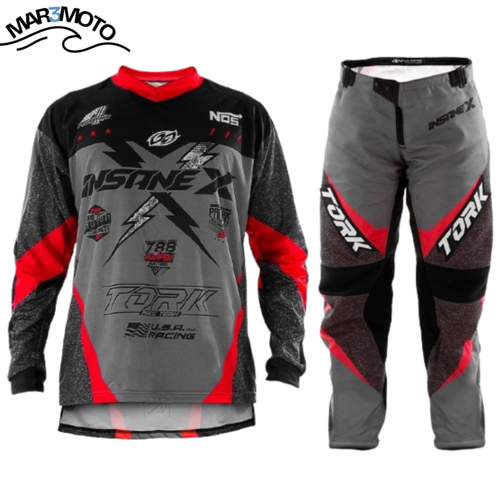 Conjunto Off Road Roupa Kit Endure Ciclismo Calça Camisa Motocross ...