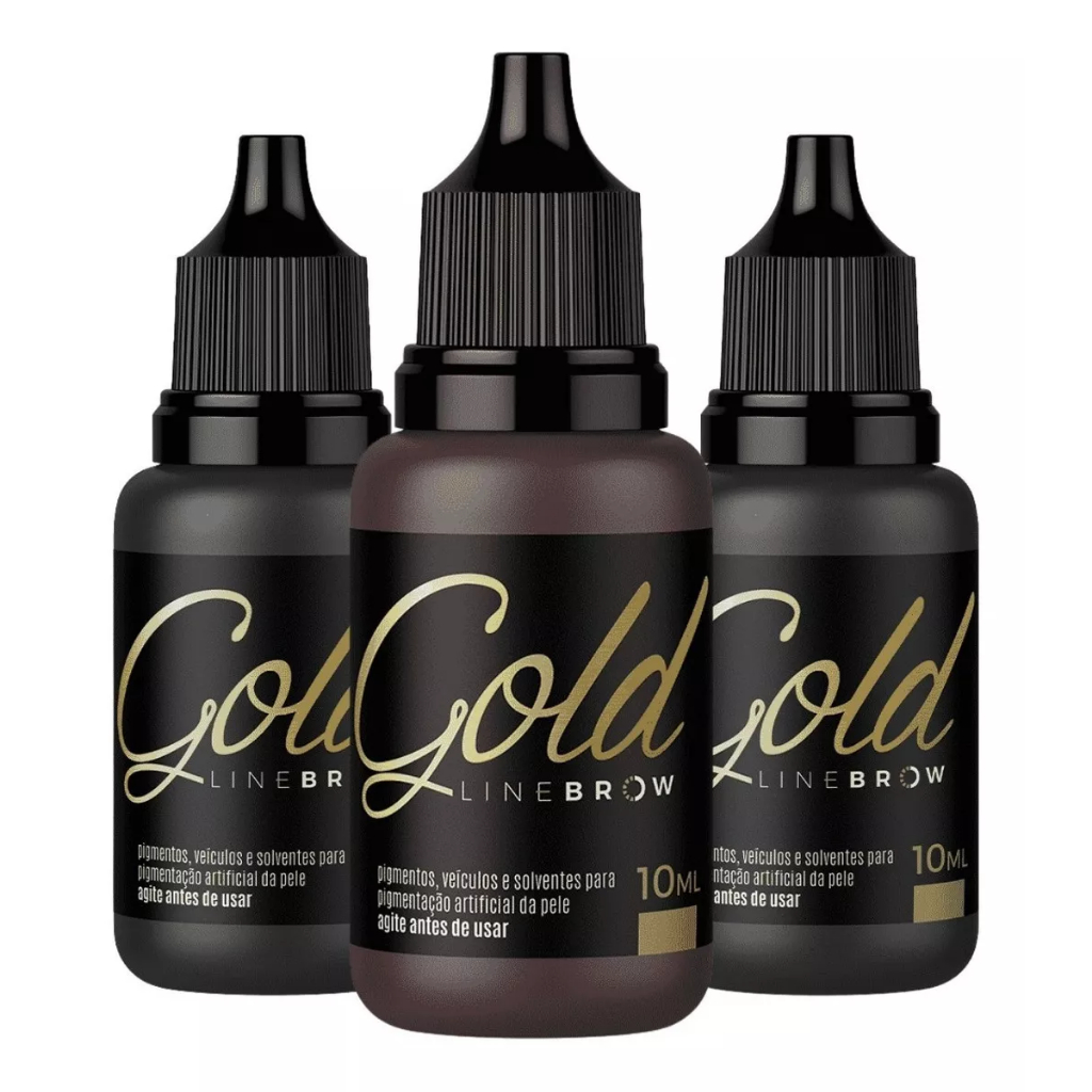 Pigmento Mag Color Gold Line Brow 10ml | Shopee Brasil
