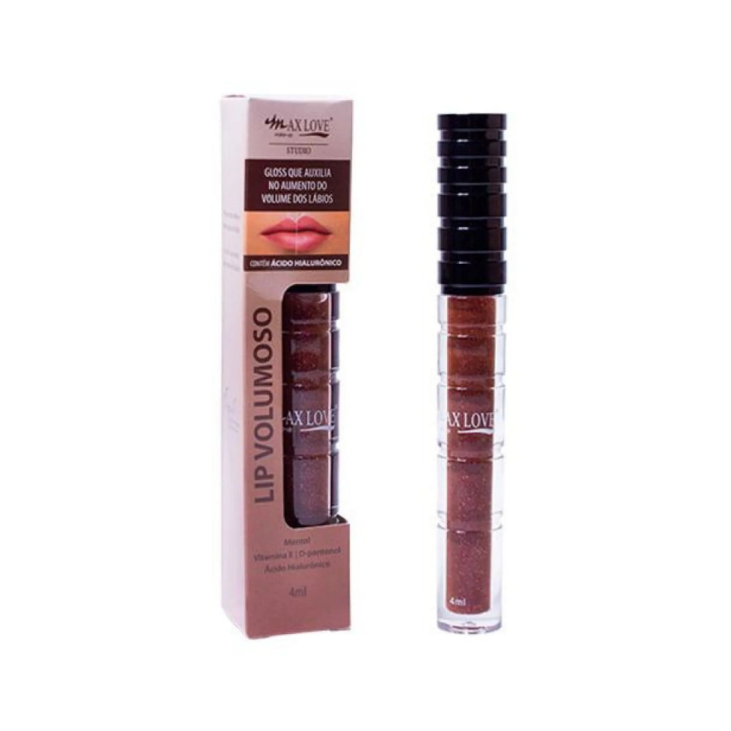 Gloss Labial Volumoso Max Love - Cor 10 | Brilho Radiante e Lábios ...