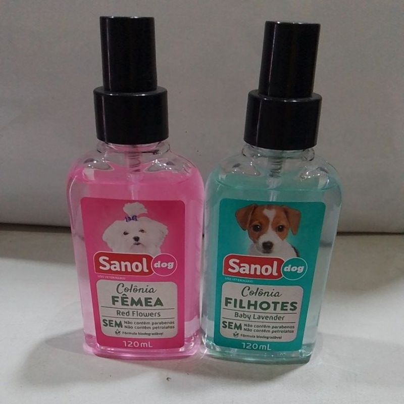 colônia sanol dog fêmea e filhote | Shopee Brasil