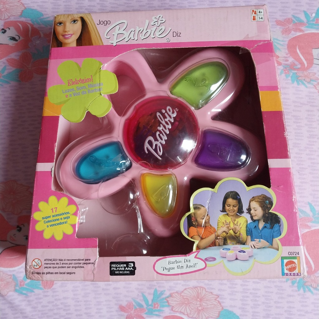 Jogo Barbie Diz Eletrônico (Estilo Genius) | Shopee Brasil