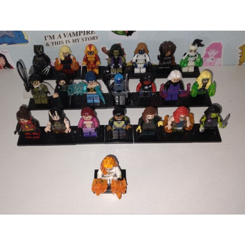 VALOR EM UM BONECO LEGO MULHERES MARVEL CAROL DANVERS GRITO RED SHE ...