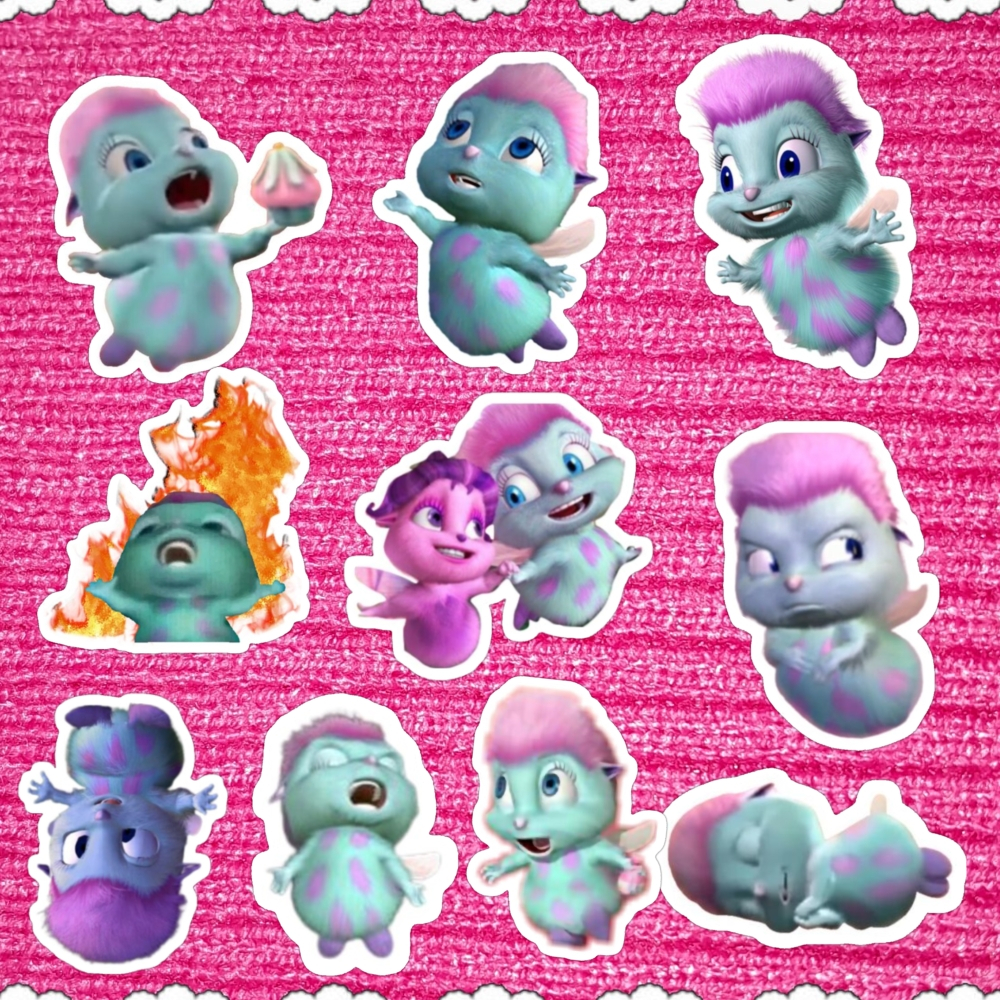 kit stickers adesivos bibble barbie fairytopia | Shopee Brasil