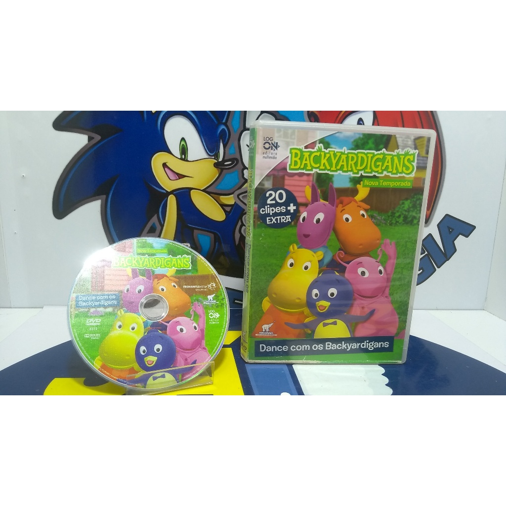 Dvd Original Backyardigans- Dance Com Os Backyarigans | Shopee Brasil
