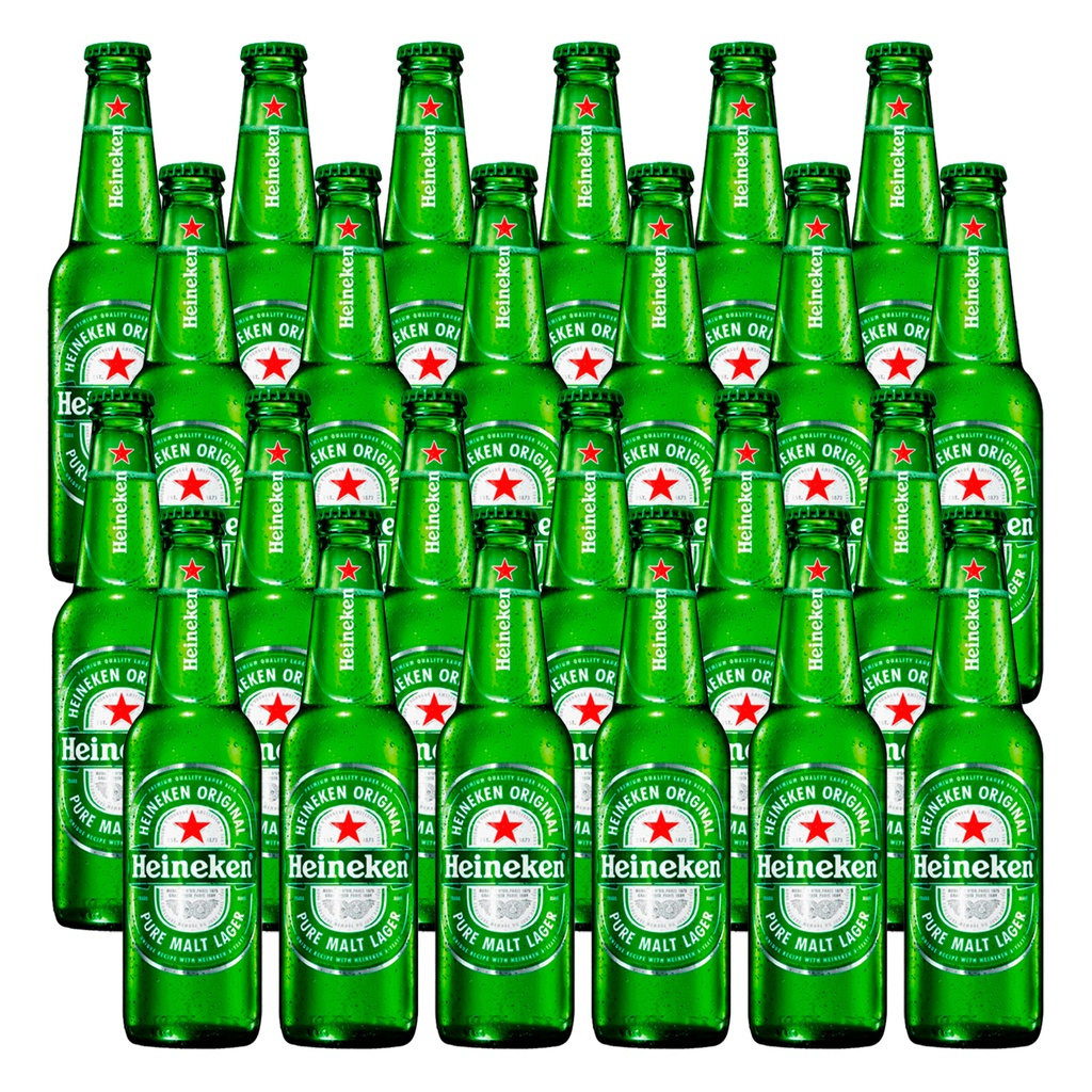 Cerveja Heineken Long Neck 330ml Pack 24 Unidades Shopee Brasil
