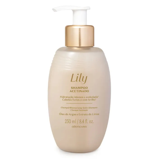 Shampoo Acetinado Lily 250ml | Shopee Brasil