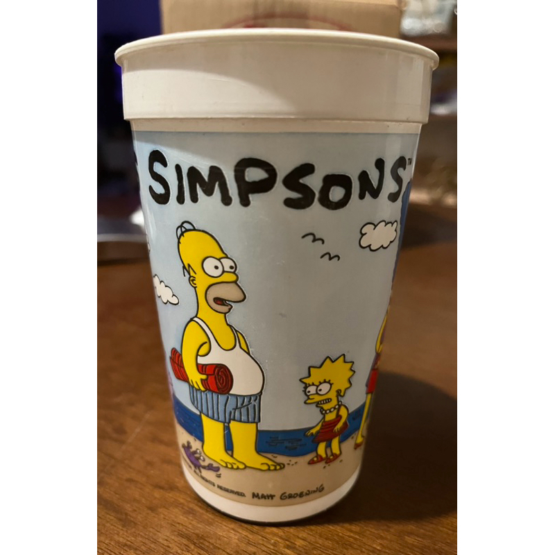 Copo Simpsons Pepsi anos 90 | Shopee Brasil