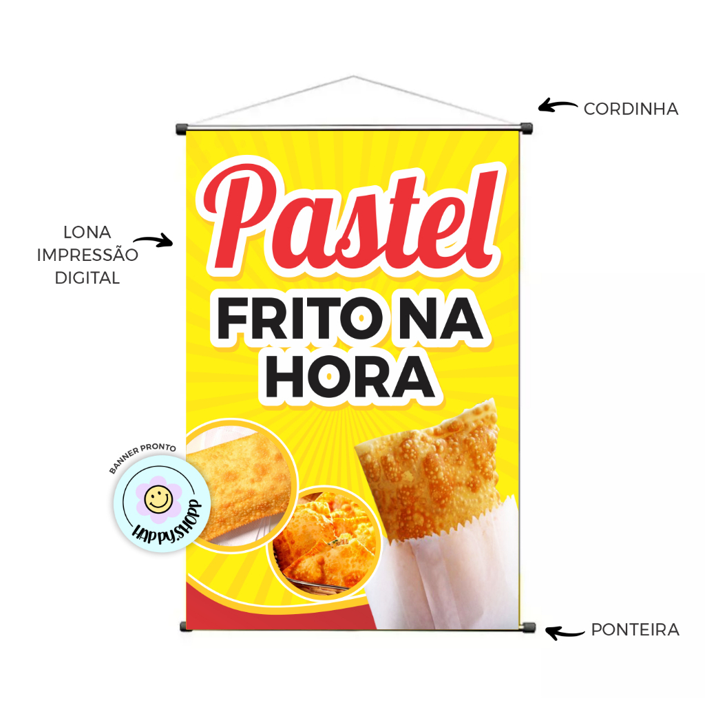 Banner Pastel Frito na hora | Shopee Brasil Banner Pastel Frito na hora | Shopee Brasil