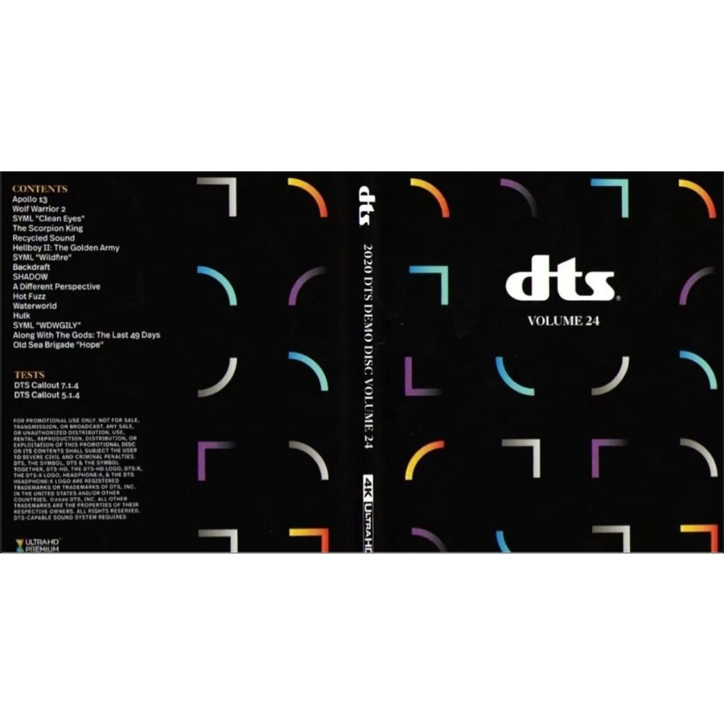 Blu-ray disc test 2020 dts 4k uhd demo disc vol.24 | Shopee Brasil