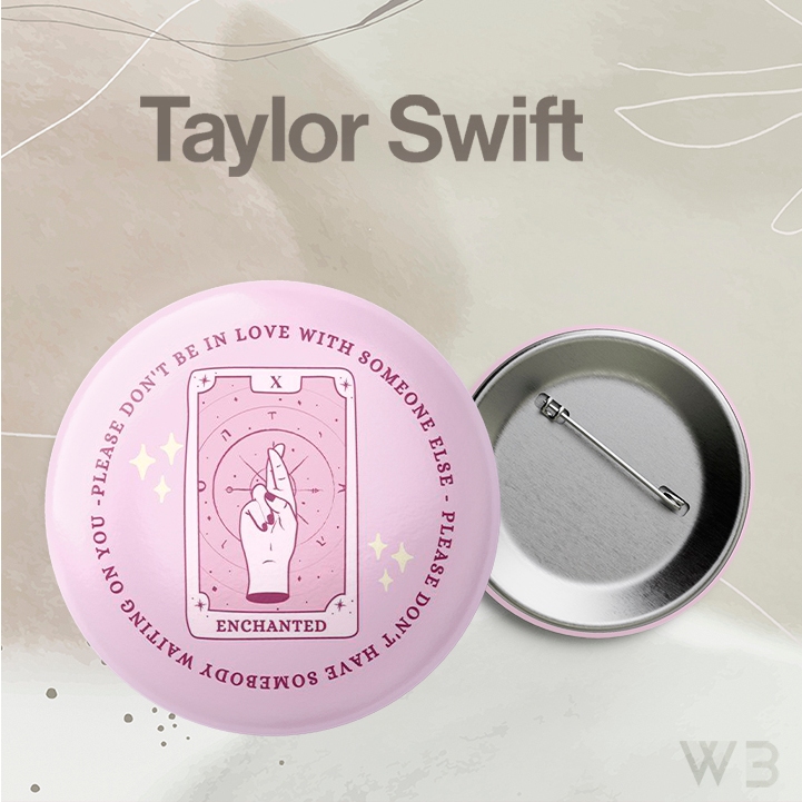 Button Taylor Swift Enchanted | Shopee Brasil