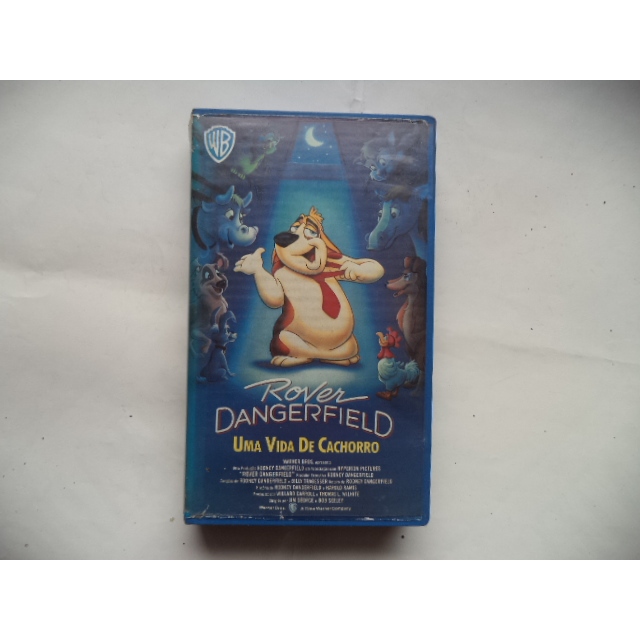Fita Vhs Rover Dangerfield Uma vida de cachorro Original Dublado ...