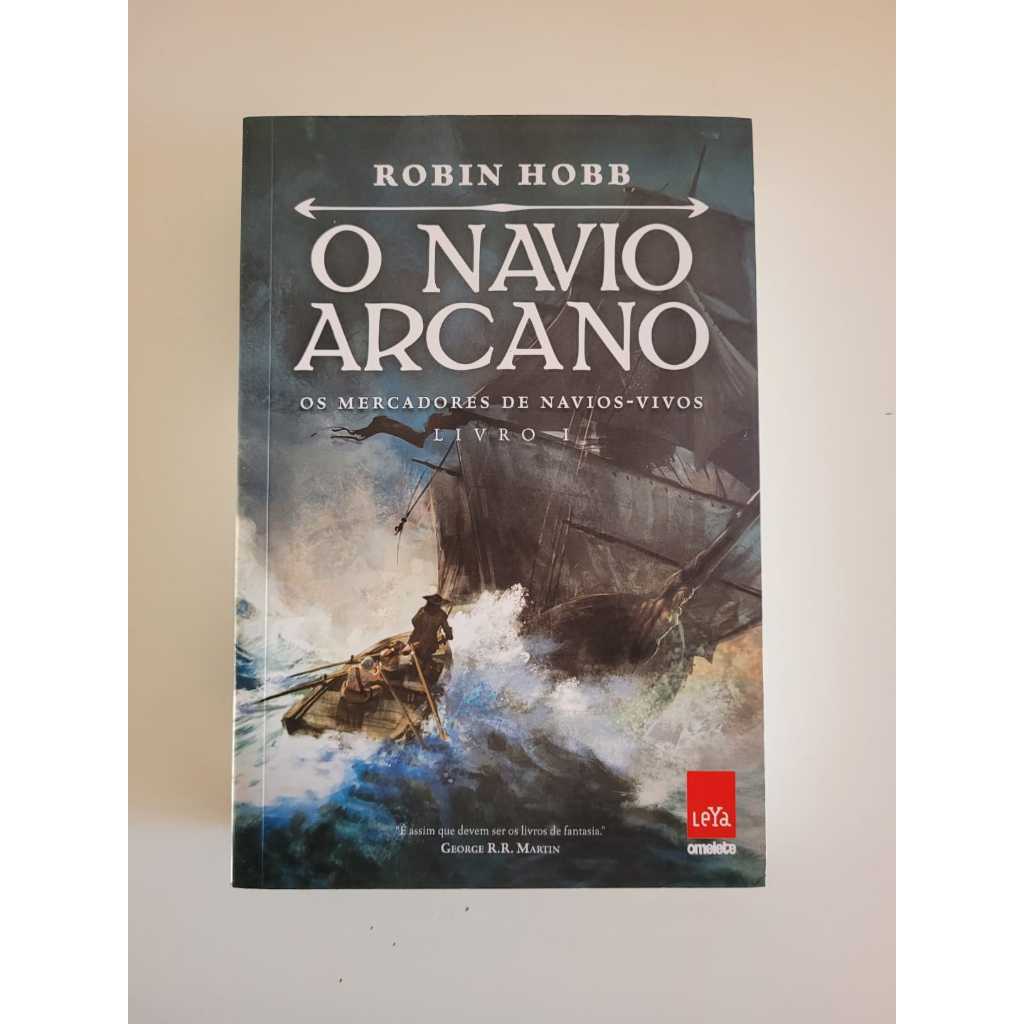 Livro O Navio Arcano Robin Hobb Shopee Brasil