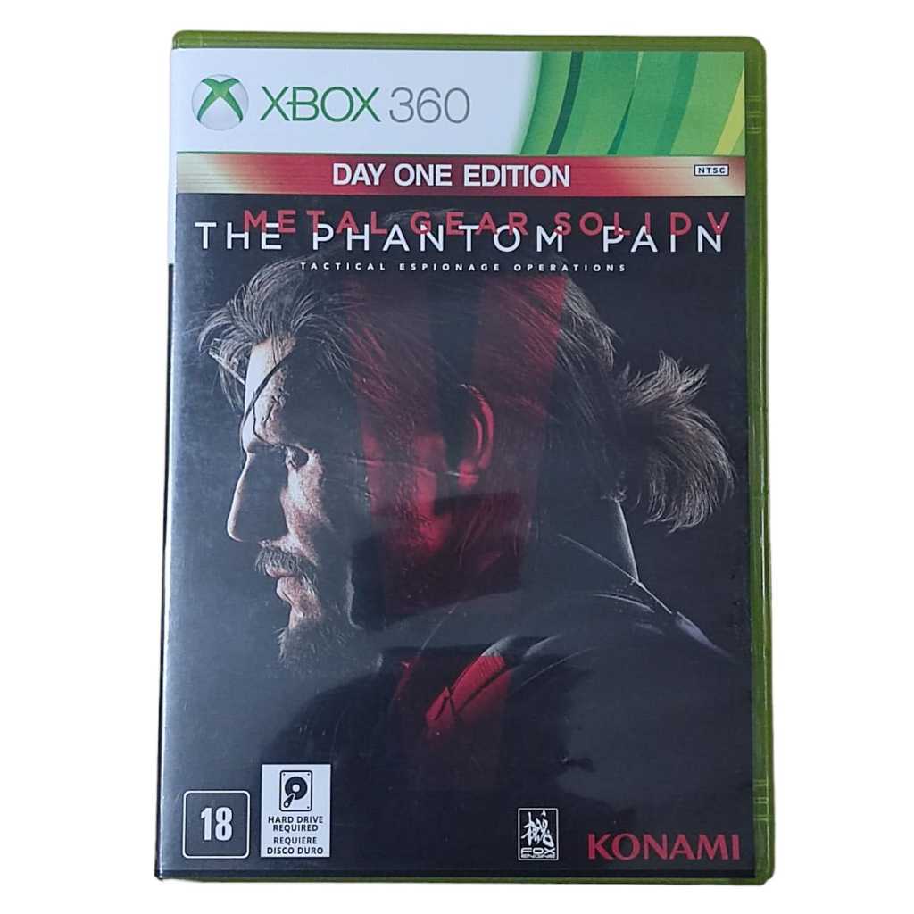 Metal Gear Solid V Phantom Pain Br Xbox 360 Física Original | Shopee Brasil