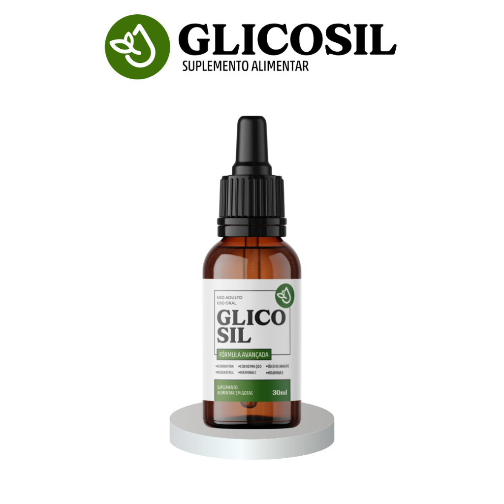 Glicosil Em Gotas - Original - 1 Frasco | Shopee Brasil