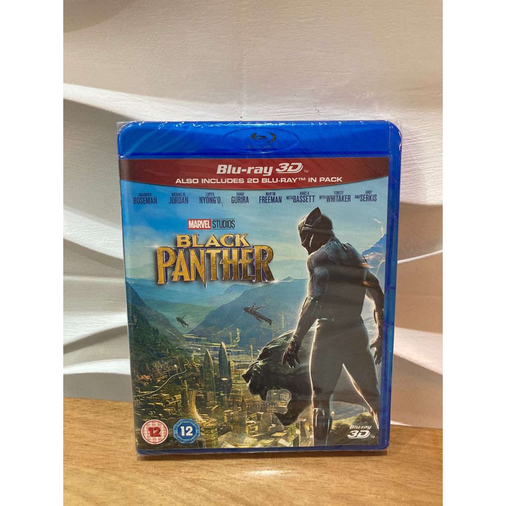 Blu-ray Black Panther - 3D e 2D - Lacrado | Shopee Brasil